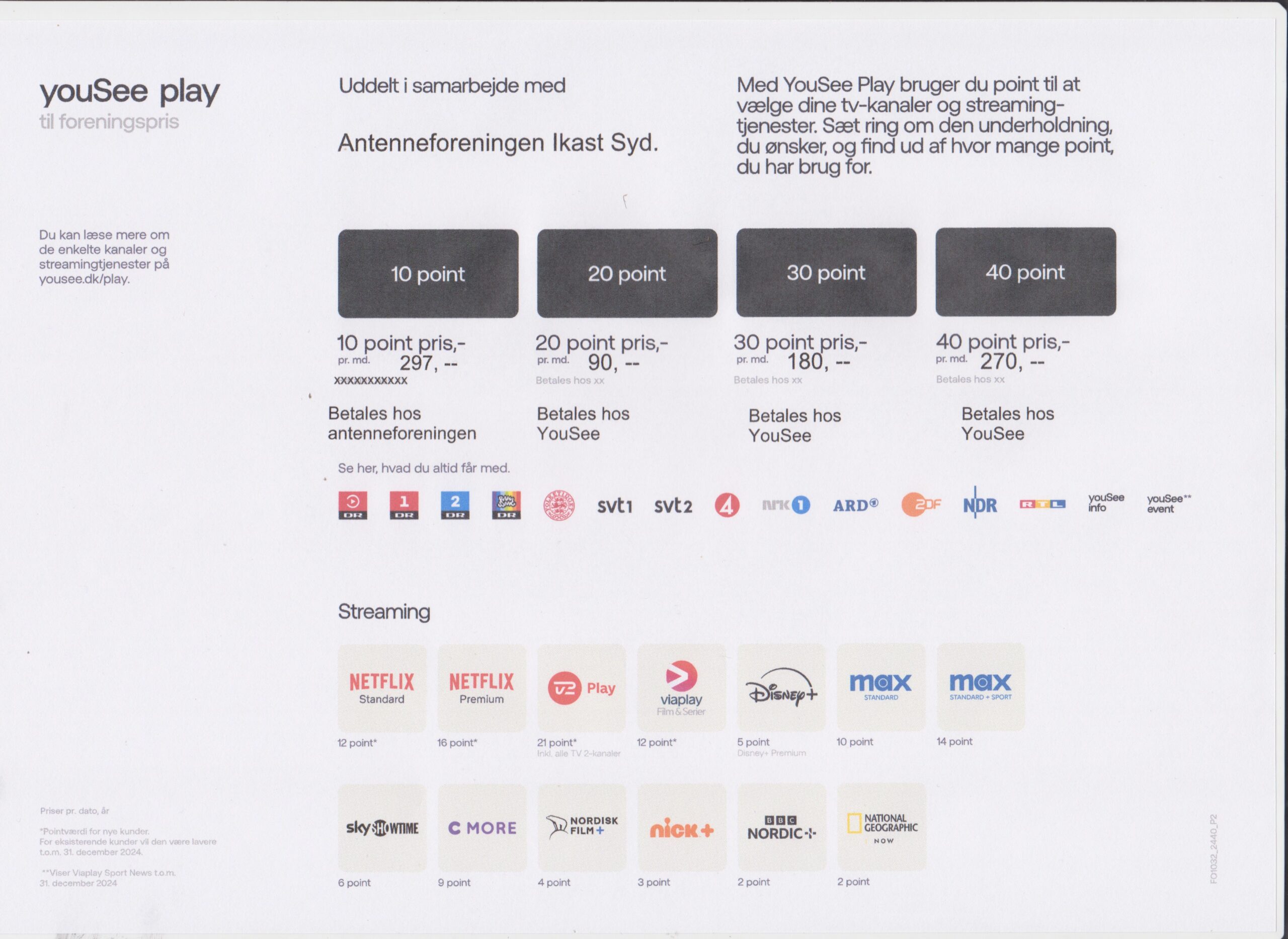 Priser 2025. – Antenneforeningen Ikast Syd